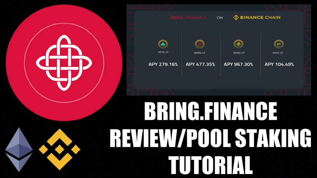 BRING.FINANCE REVIEW/POOL STAKING TUTORIAL!