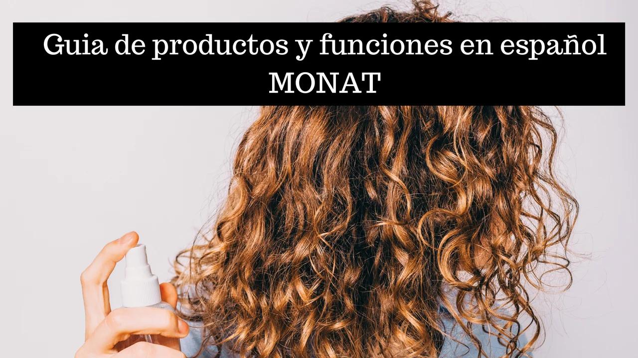 Guia de productos y funciones en español MONAT