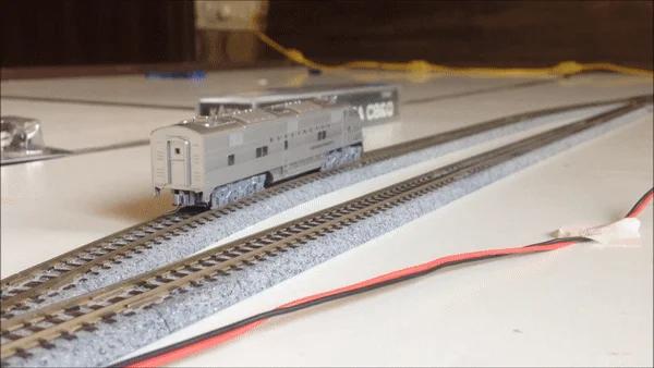 Automated Model Railway Layout Running Two Trains | Arduino Model Railroad Automation