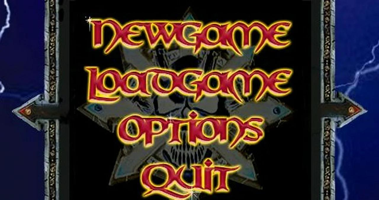 Warhammer Fantasy Battles Main Menu Screen Concept (2004)
