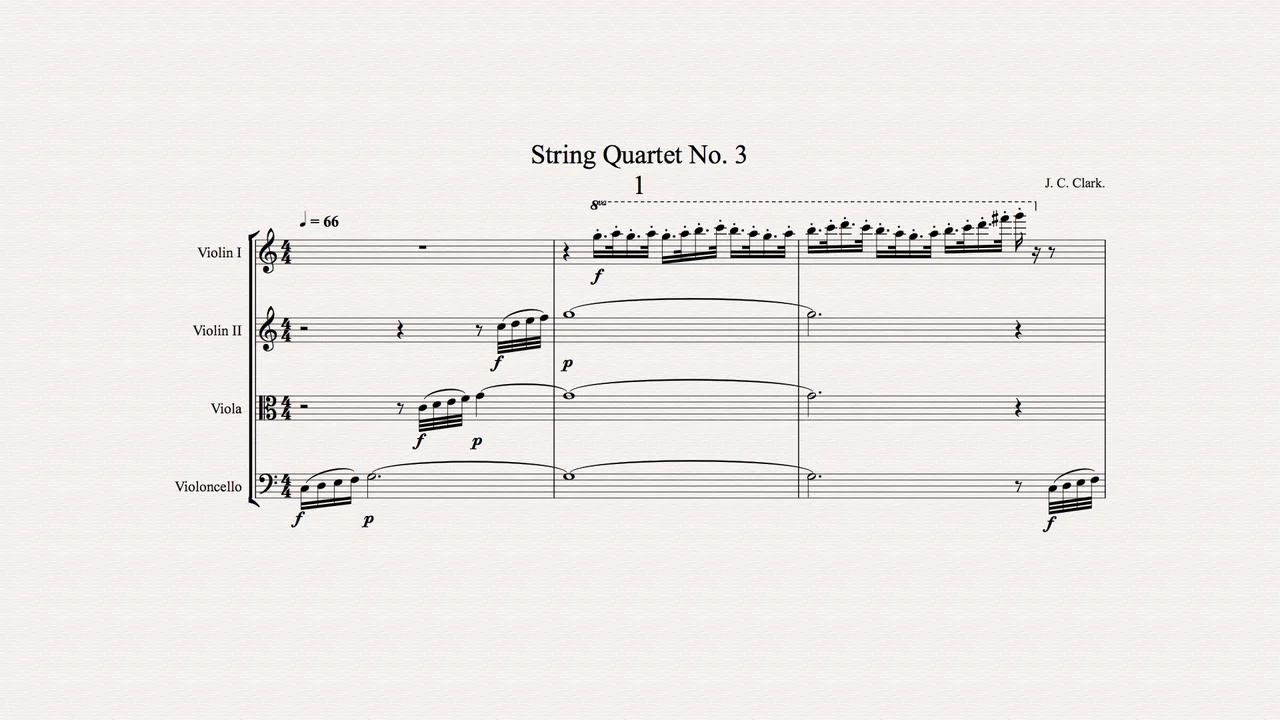 String Quartet No. 3