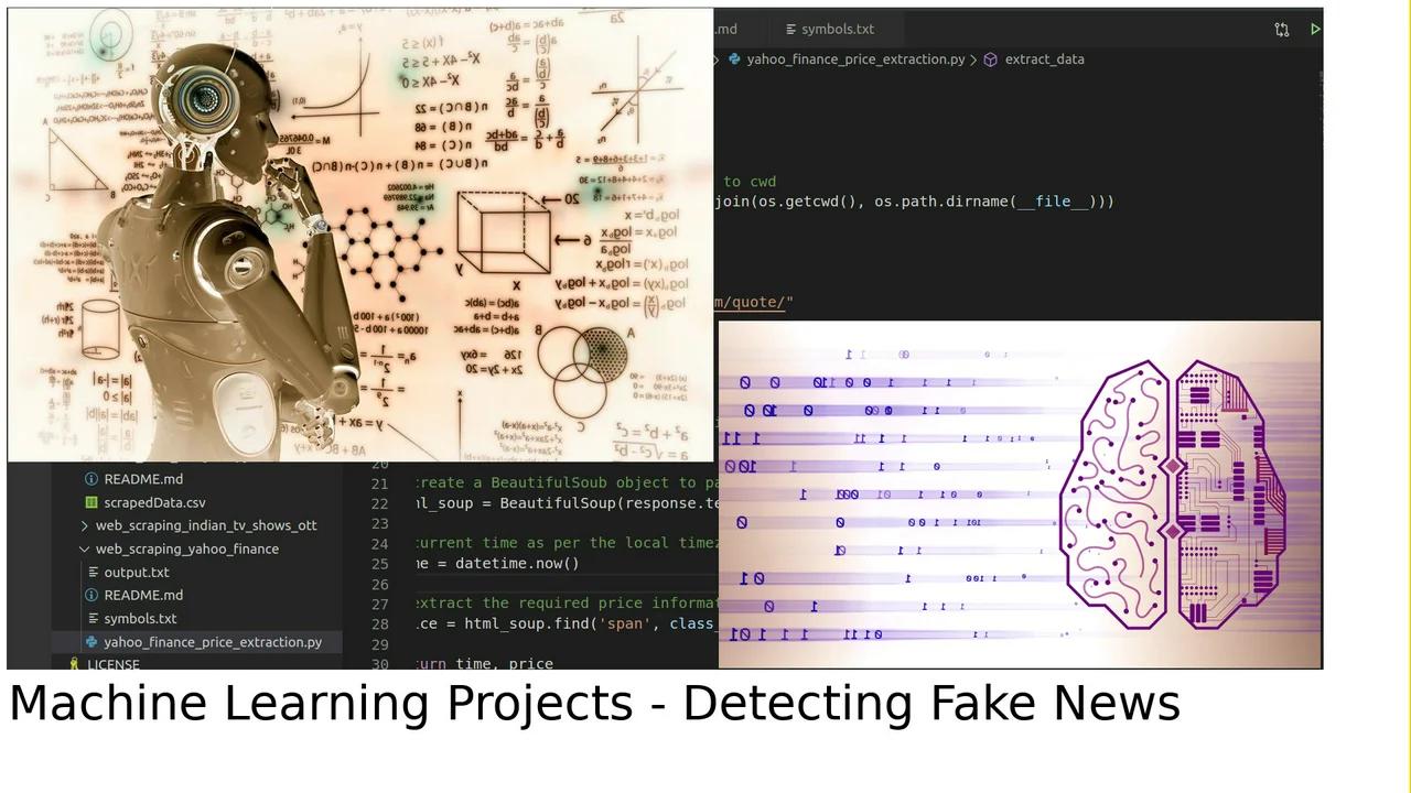 Machine Learning Projects - Detecting Fake News