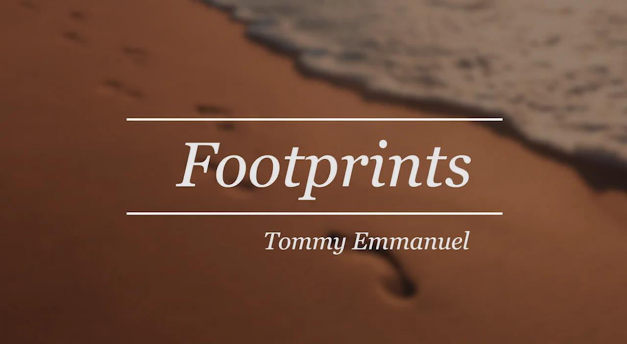 Footprints (Cover) - Tommy Emmanuel