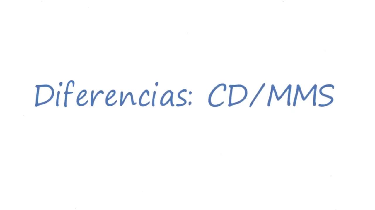 Diferencias entre CD y MMS explicado por Andreas Kalcker