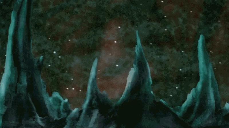 Space Vampire Test Animation