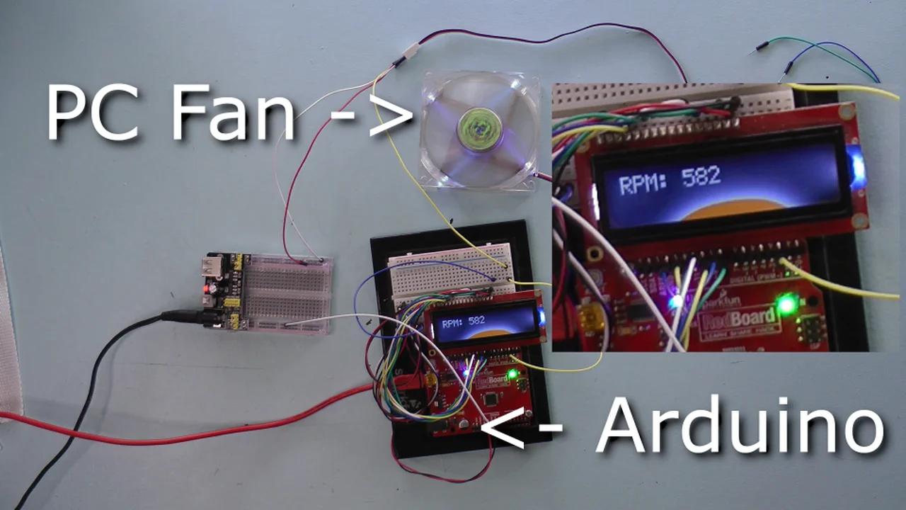 Arduino - Reading PC fan