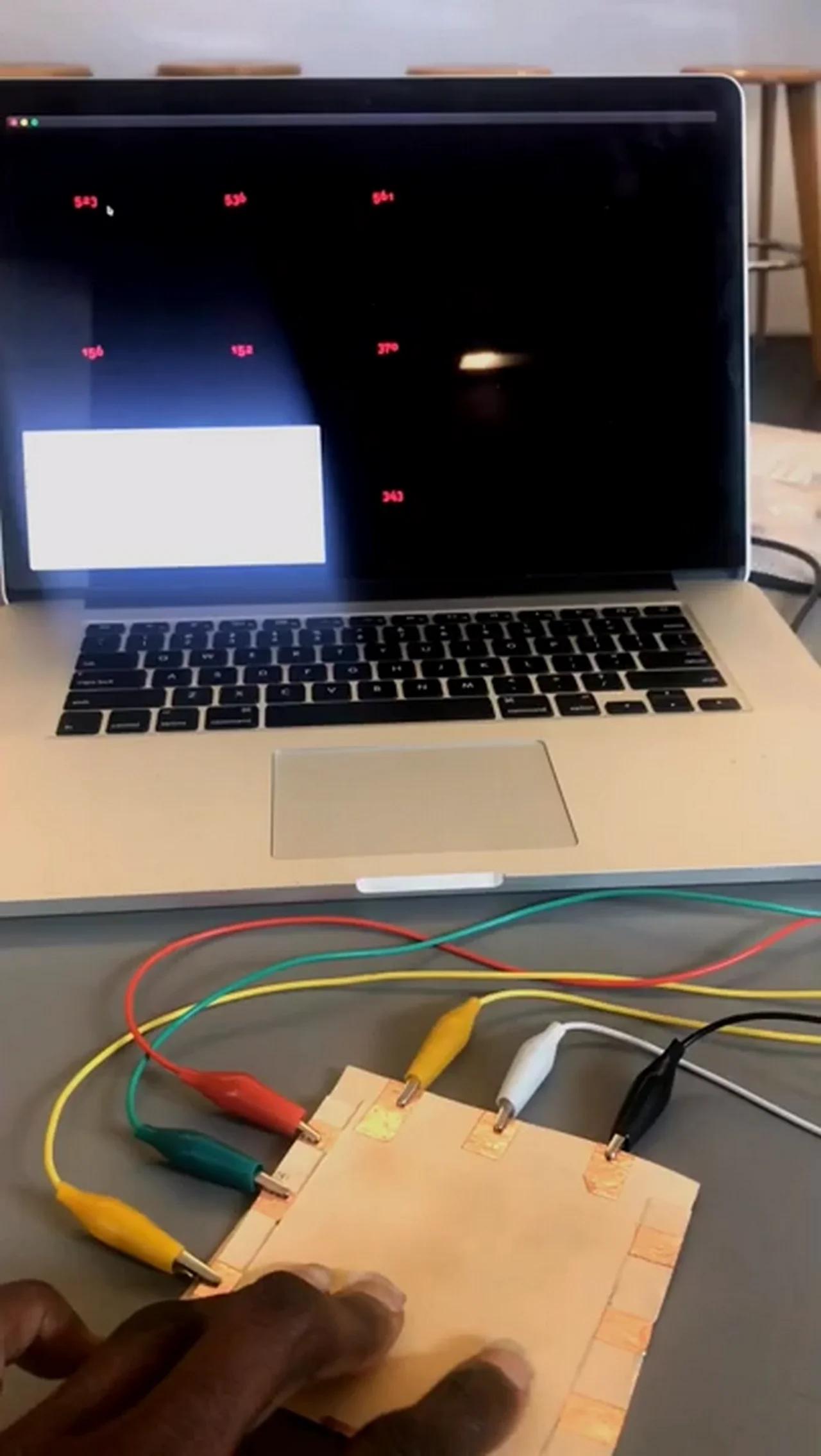 Trackpad Midi Instrument's First Sounds
