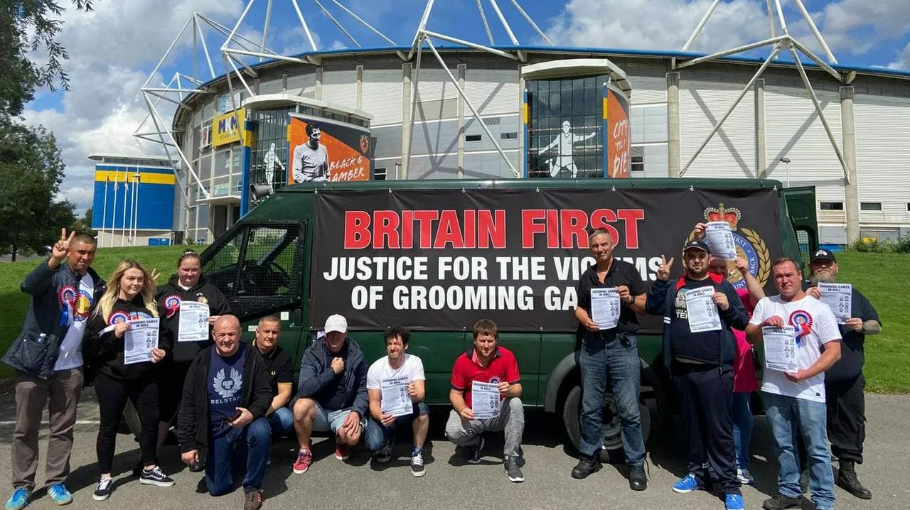 Britain First holds day of action in Hull to raise awareness of ...