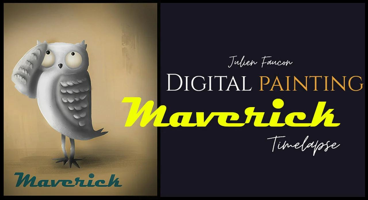 Maverick : Digital painting timelapse