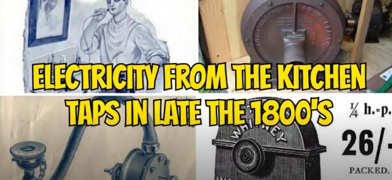 Electricity From the Kitchen Tap in The Late 1800'S (2021) - Paul Cook