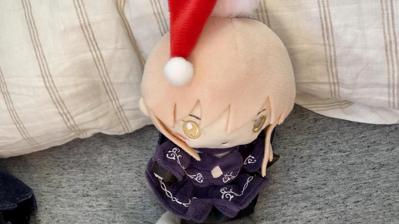 Merry Christmas from Saber Alter, Sanae Fumo, Akatsuki DD, Hoppo