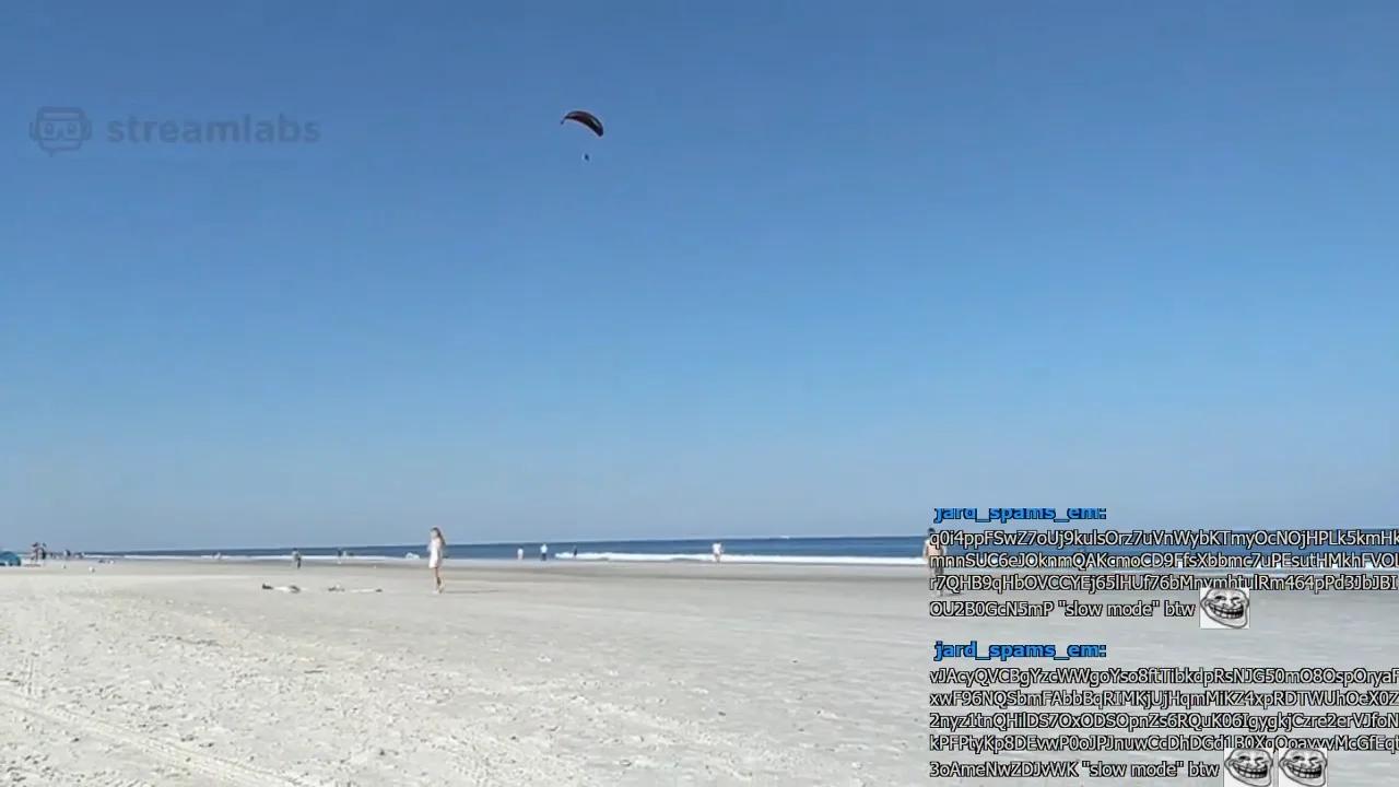 02/25/21 Part 1/2 Beach IRL (insane chat spam) - Oddkast VOD
