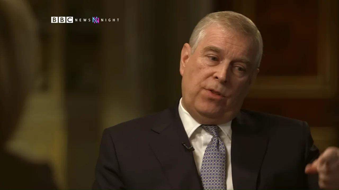 2019 Prince Andrew BBC: Newsnight interview