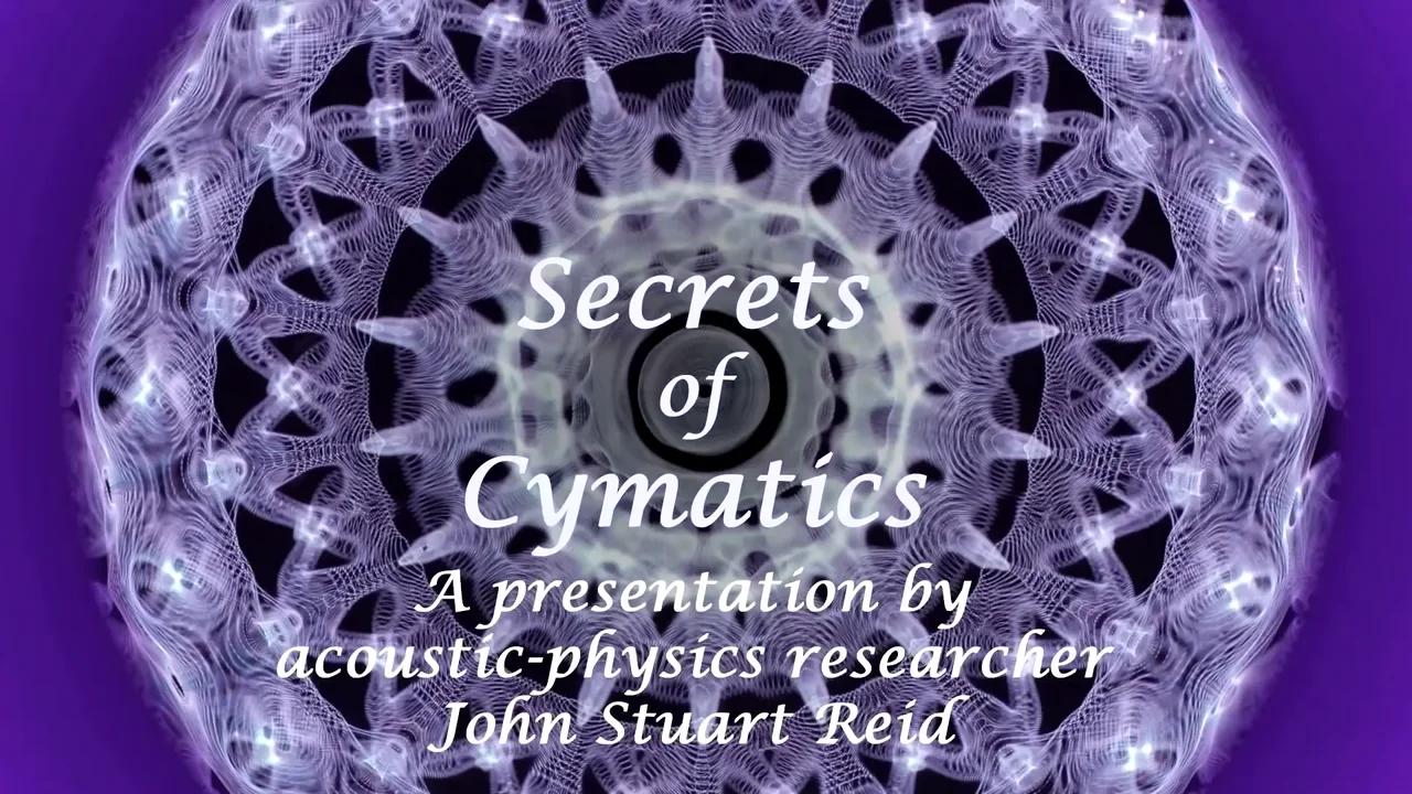 The Secrets of Cymatics and Sacred Geometry { Noise Reduced Mirror }
