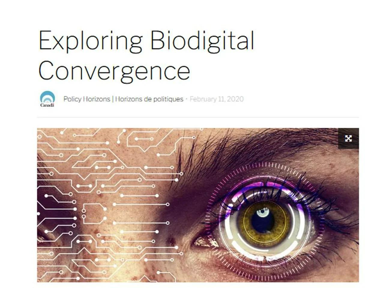 Cyborgs, Canadian Gov.: Exploring Biodigital Convergence - What happens ...