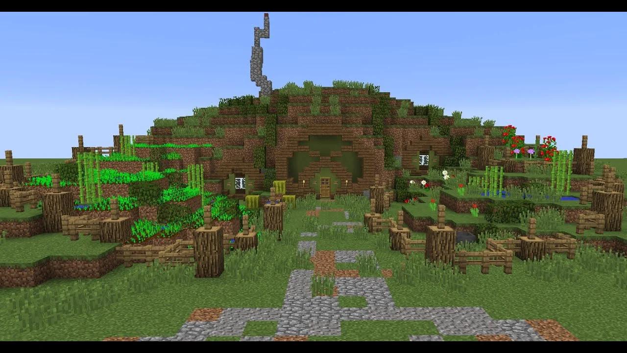 Building with Grian - Hobbit hole