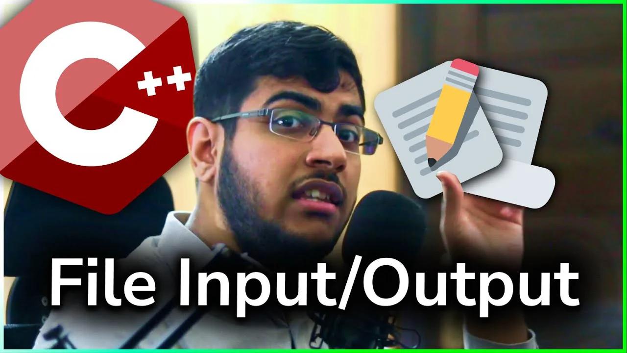 File I/O - Reading and Writing Files - C++ Programming Series Extra ...