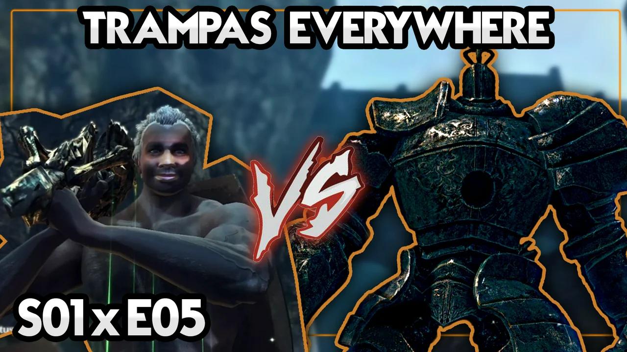 Dark Souls #5 - Fall Guys pero con trampas mortales y serpientes humanas