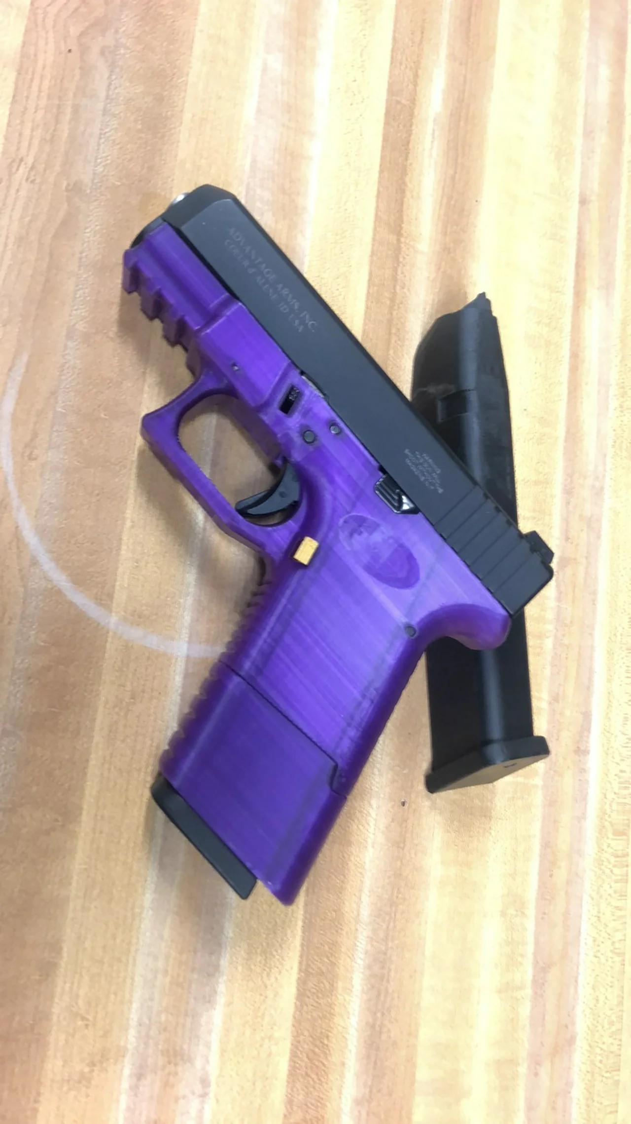Freemans Glock 26 Polymer80 Rail System 3D-Printable Frame