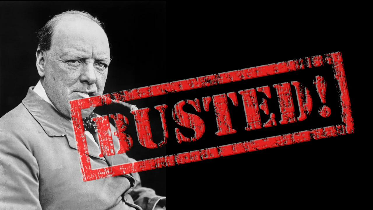 busting the Churchill myth