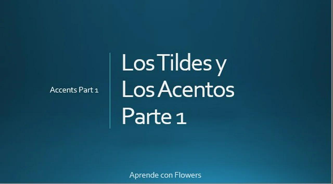 Accents and why we use them