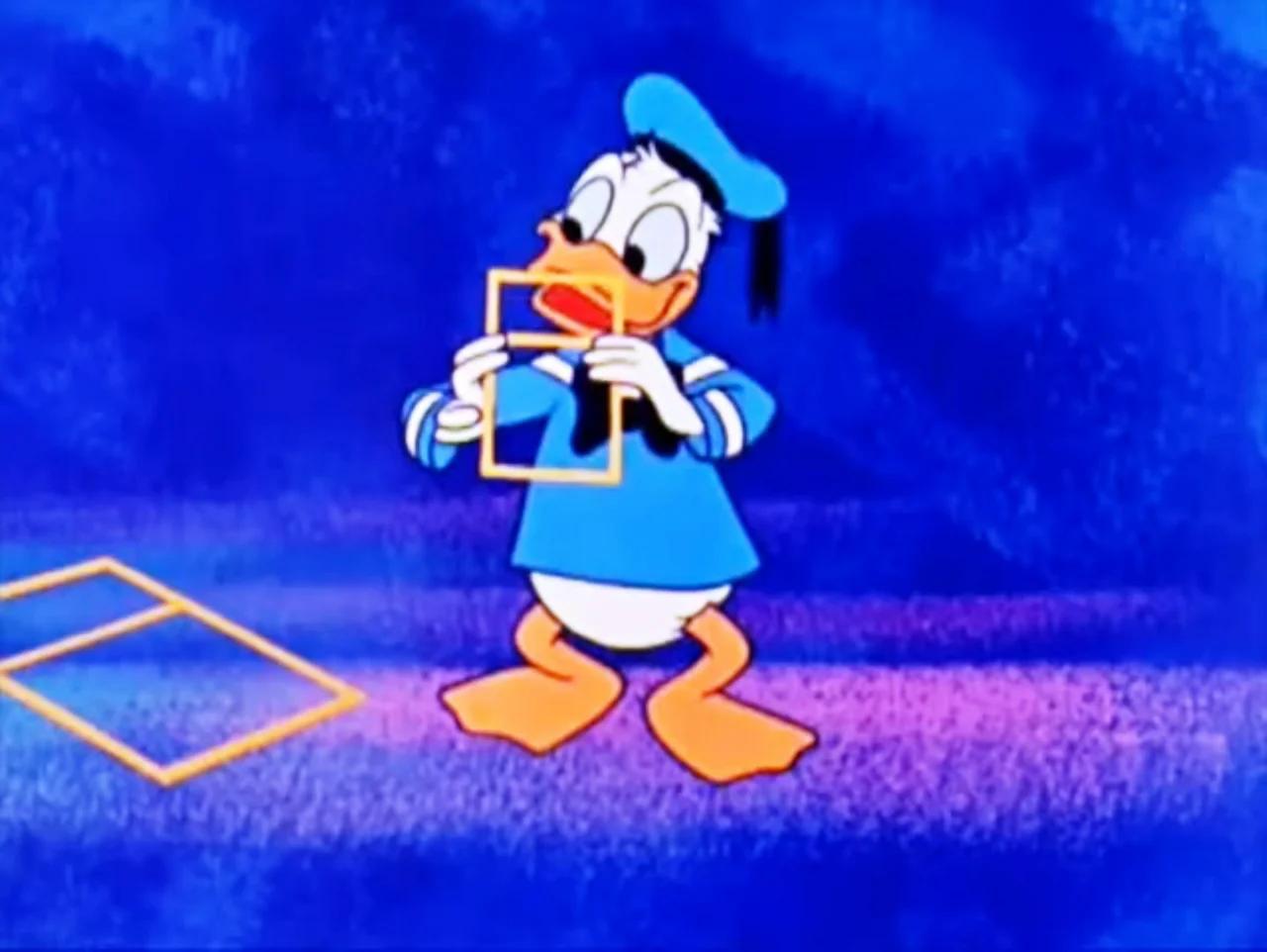 Donald Duck in Math Magic Land (1961) - Golden Ratio