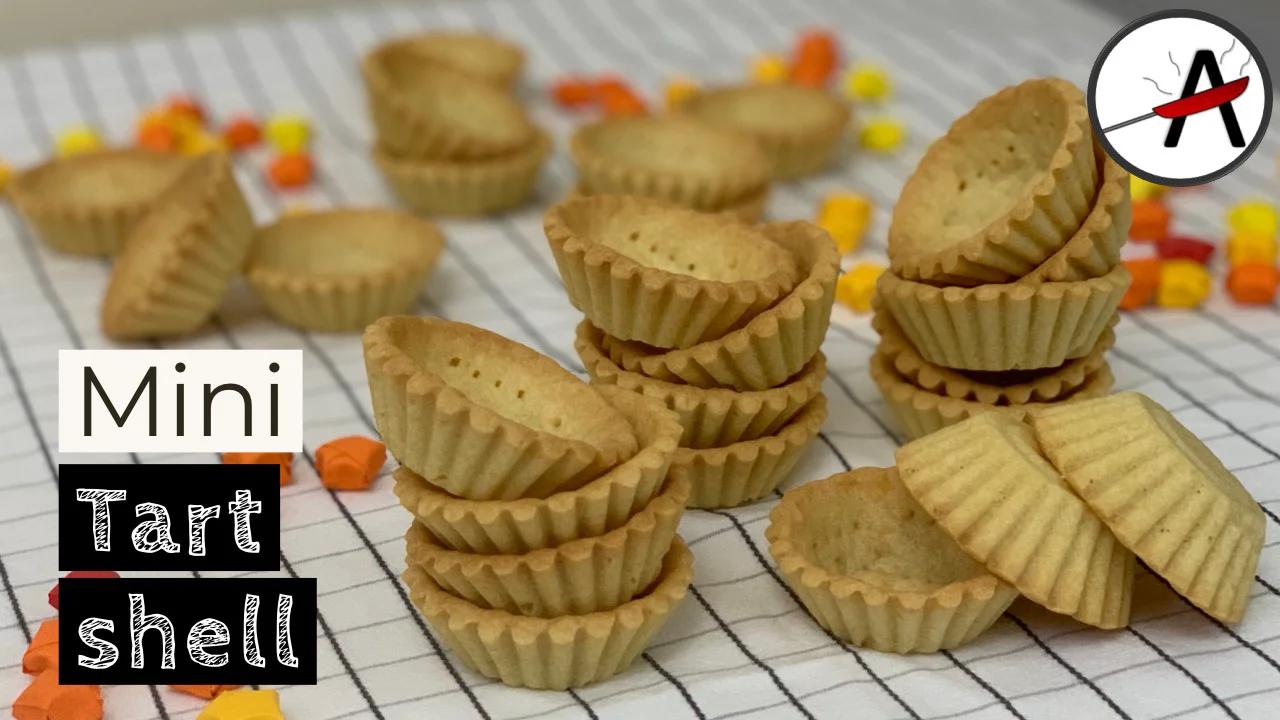 How to make Mini Sweet Pastry Crust from scratch |Easy Mini Tart Shell ...