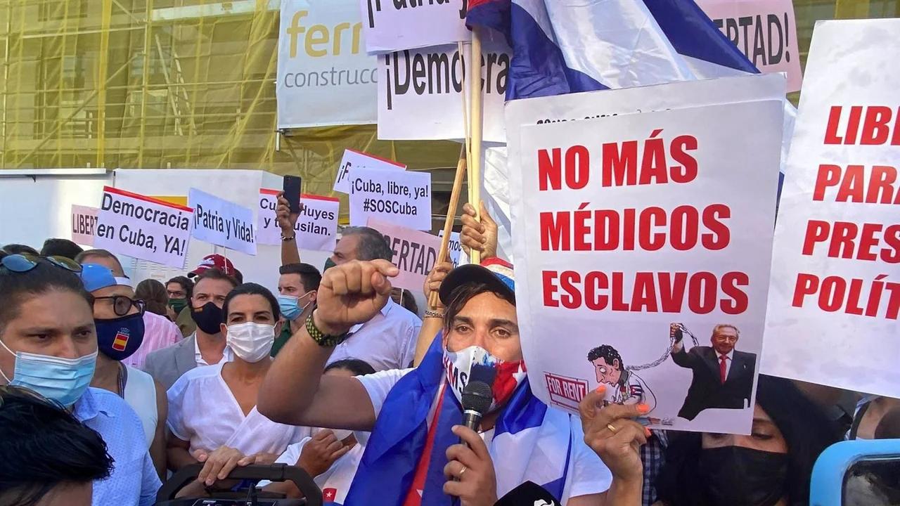 🇪🇸 ️🇨🇺 SOS Cuba Libre · Manifestación por la Libertad del Pueblo Cubano ...