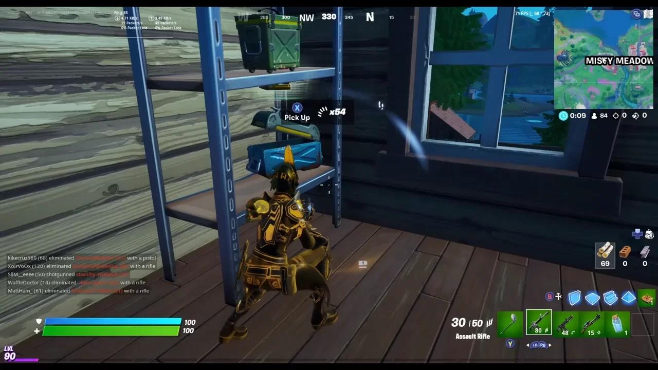 Fortnite: Golden knight