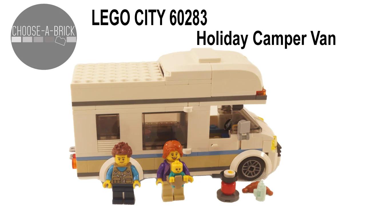 LEGO 60283 Holiday Camper Van - LEGO CITY Speedbuild