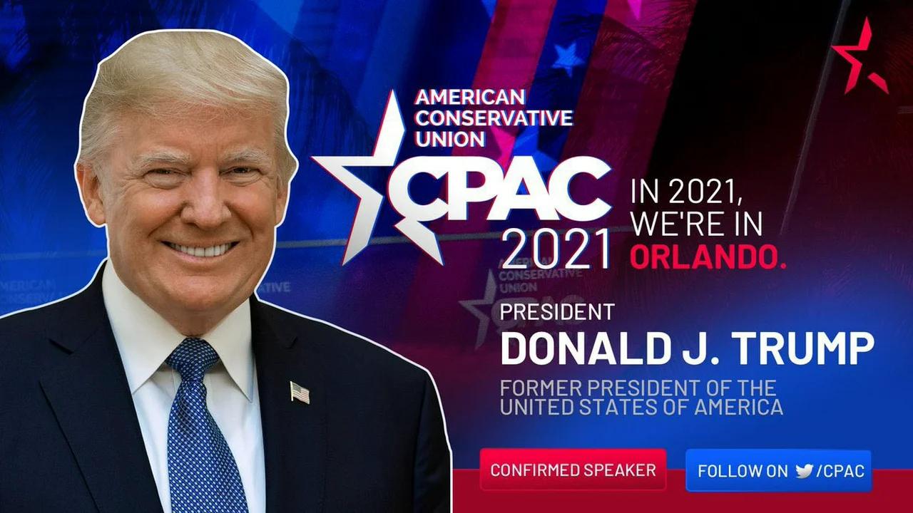 Donald J. Trump speaks at CPAC 2021 [Conservative Political Action ...