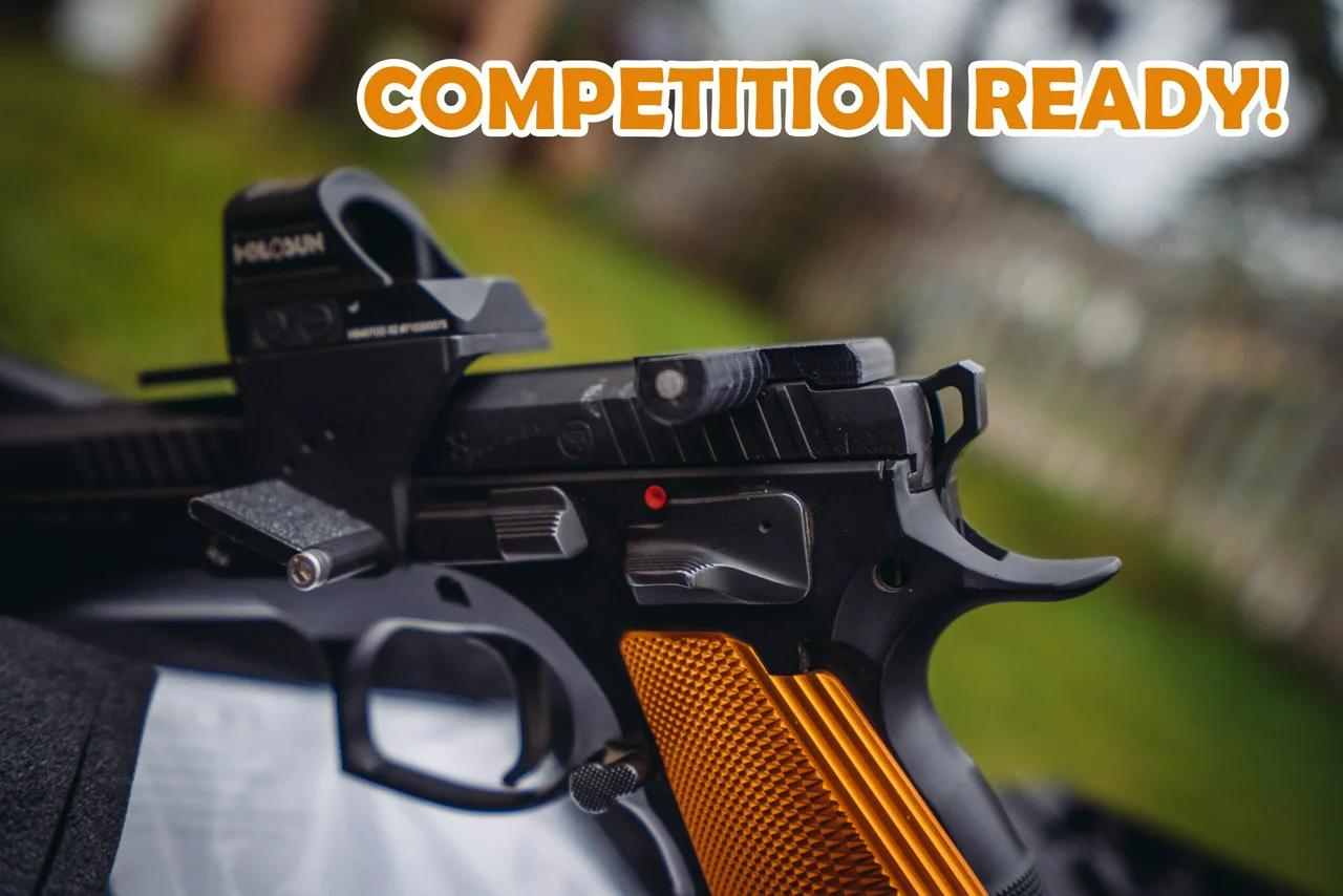 CZ 75 TSO/TS 2/TS 2 RACING GREEN charging handle