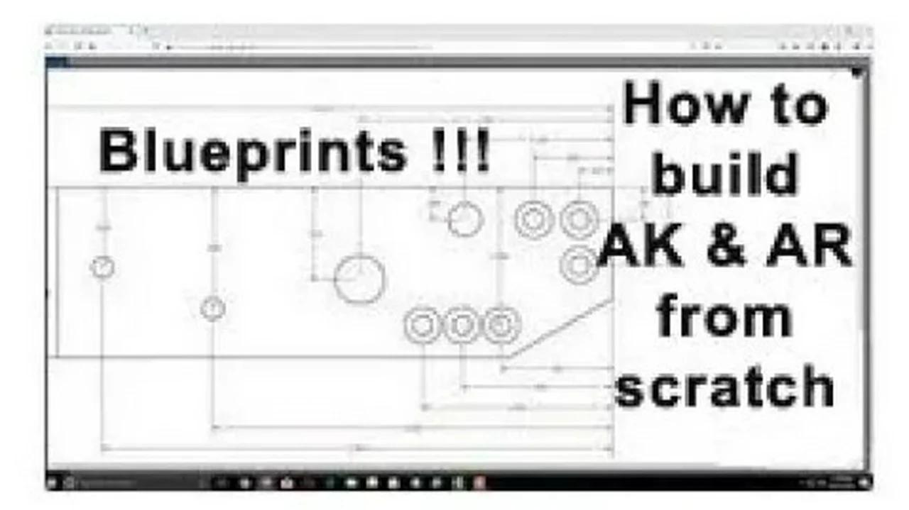How to build AR and AK from scratch with GUN BLUEPRINTS from ...