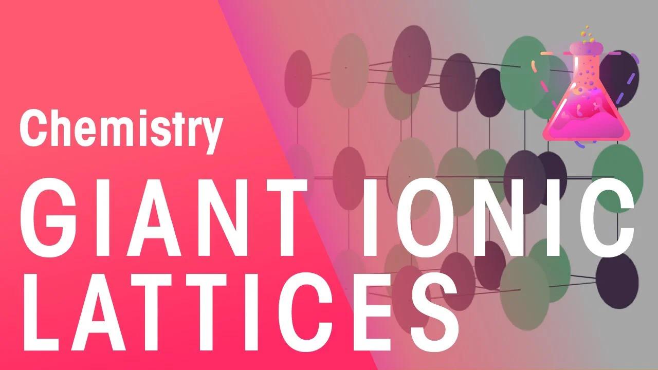 Giant Ionic Structures Or Lattices Properties Of Matter Chemistry Fuseschool