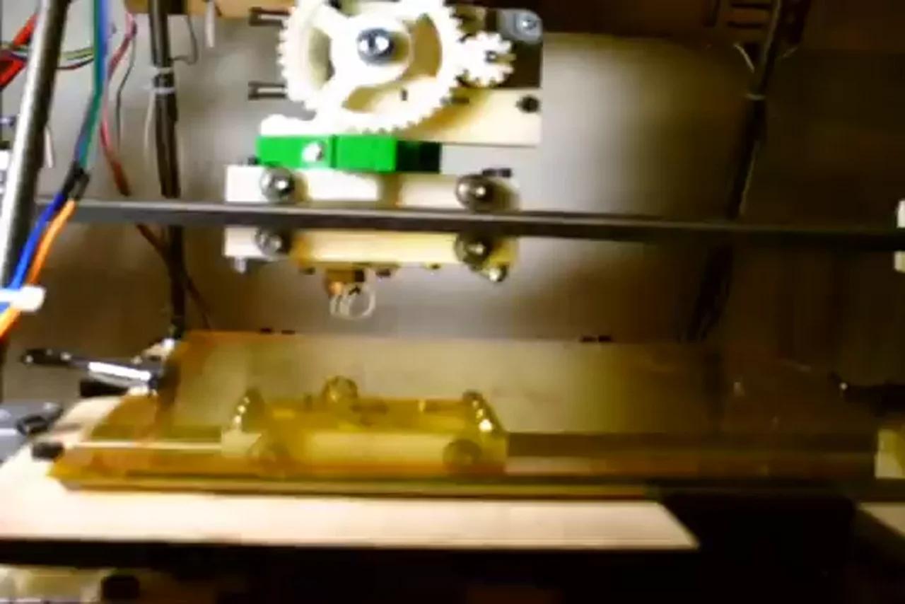 small scale 3d printed Reinforced AR 15 Lower Receiver