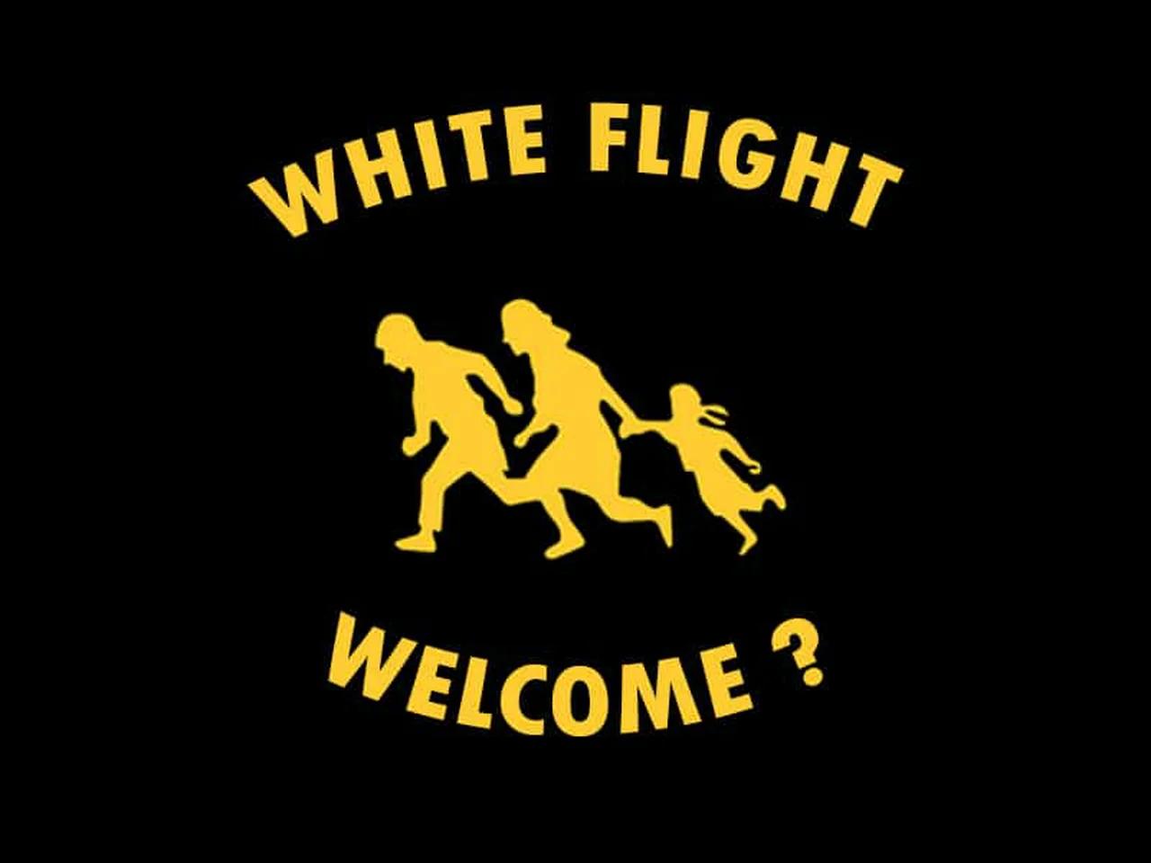 The White flight to nowhere