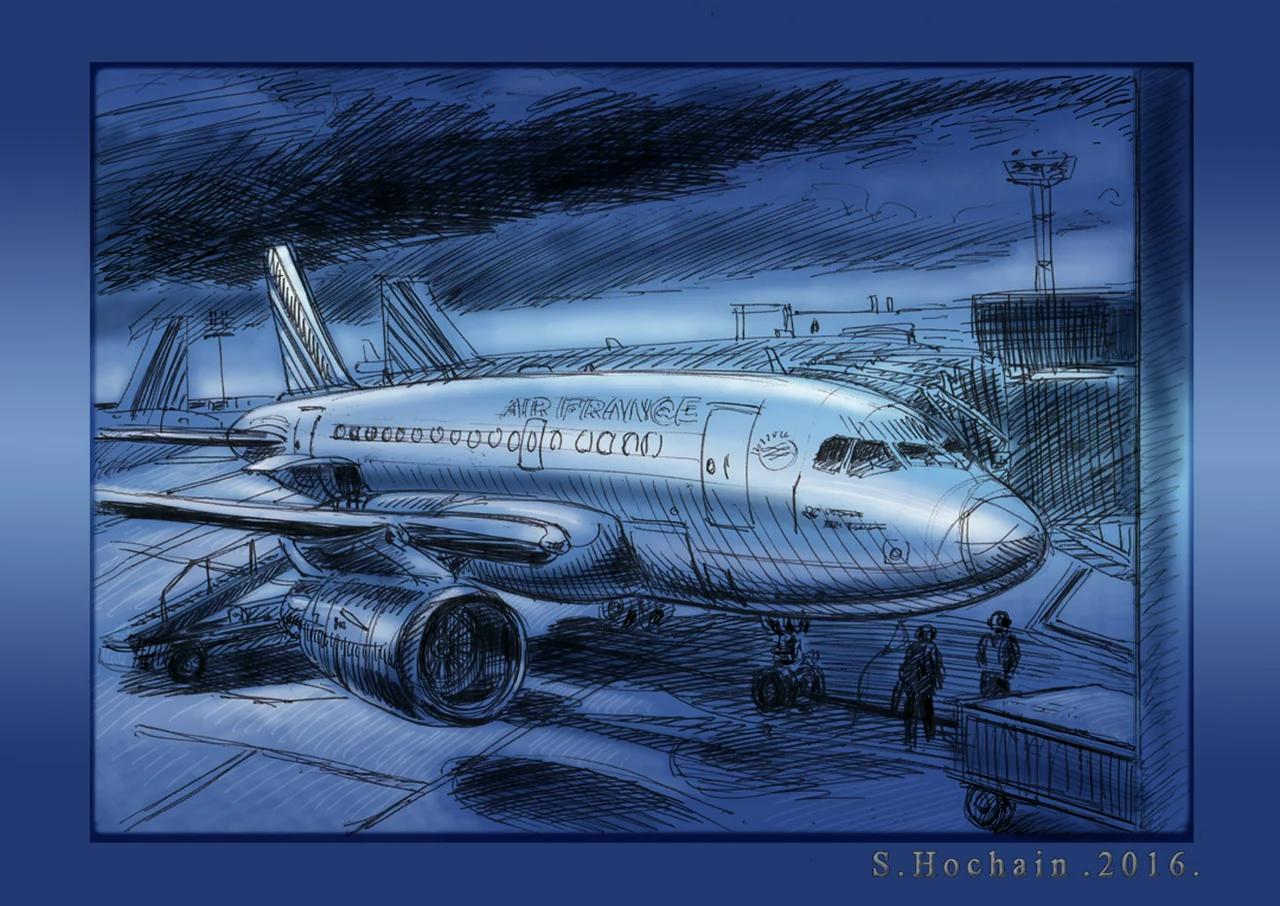 Orly west airport.