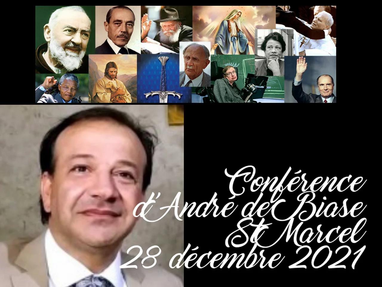 Conférence d'André de Biase à St Marcel (71) - sa vie, son histoire ...