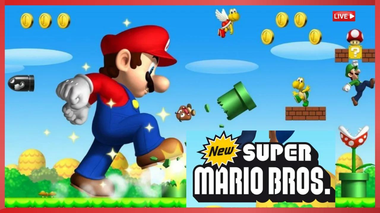New Super Mario Bros DS Live Streaming (Part 3)