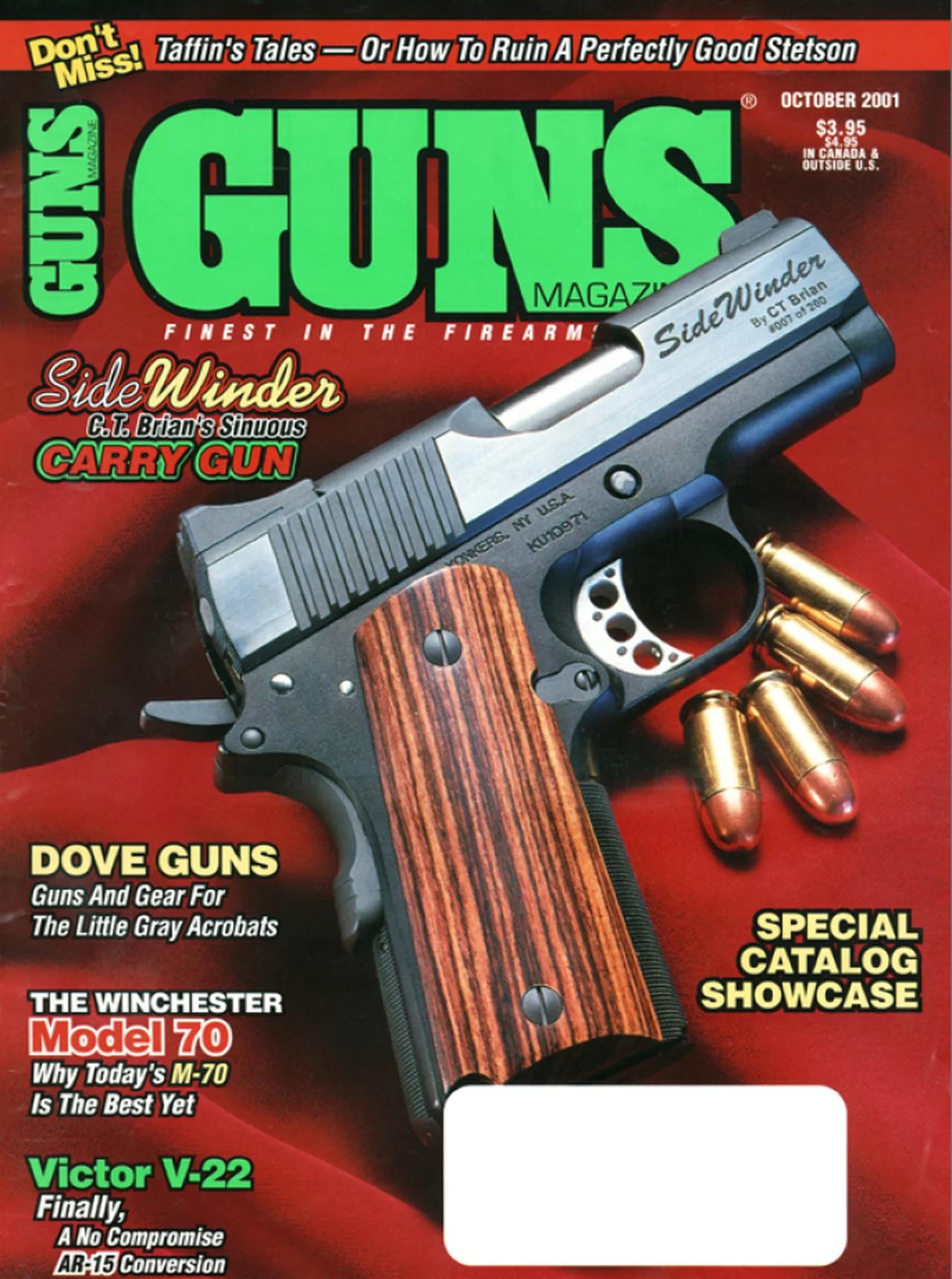 GUNS Magazine October 2001
