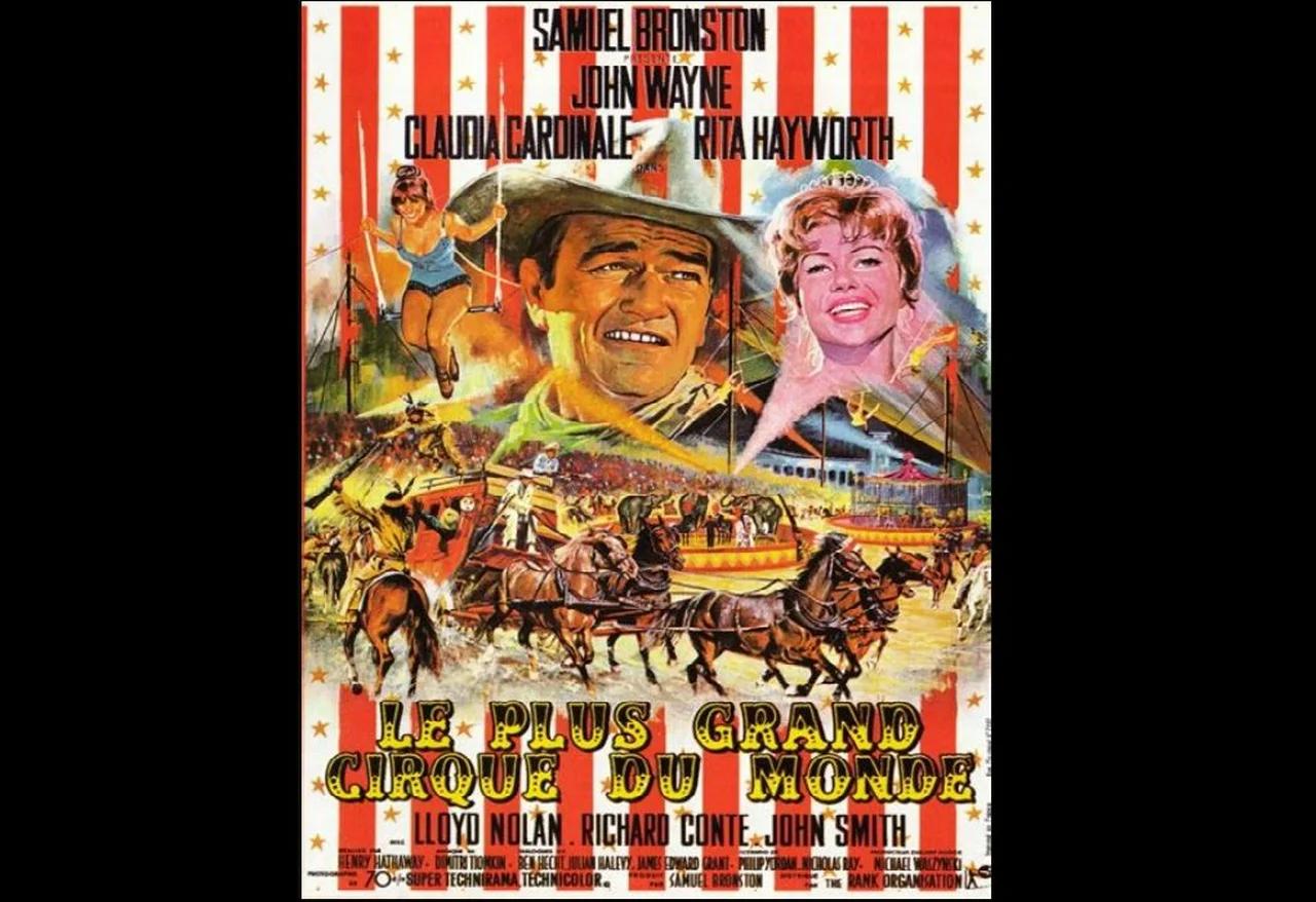 Le plus grand cirque du monde 1964 - Film HD - John Wayne