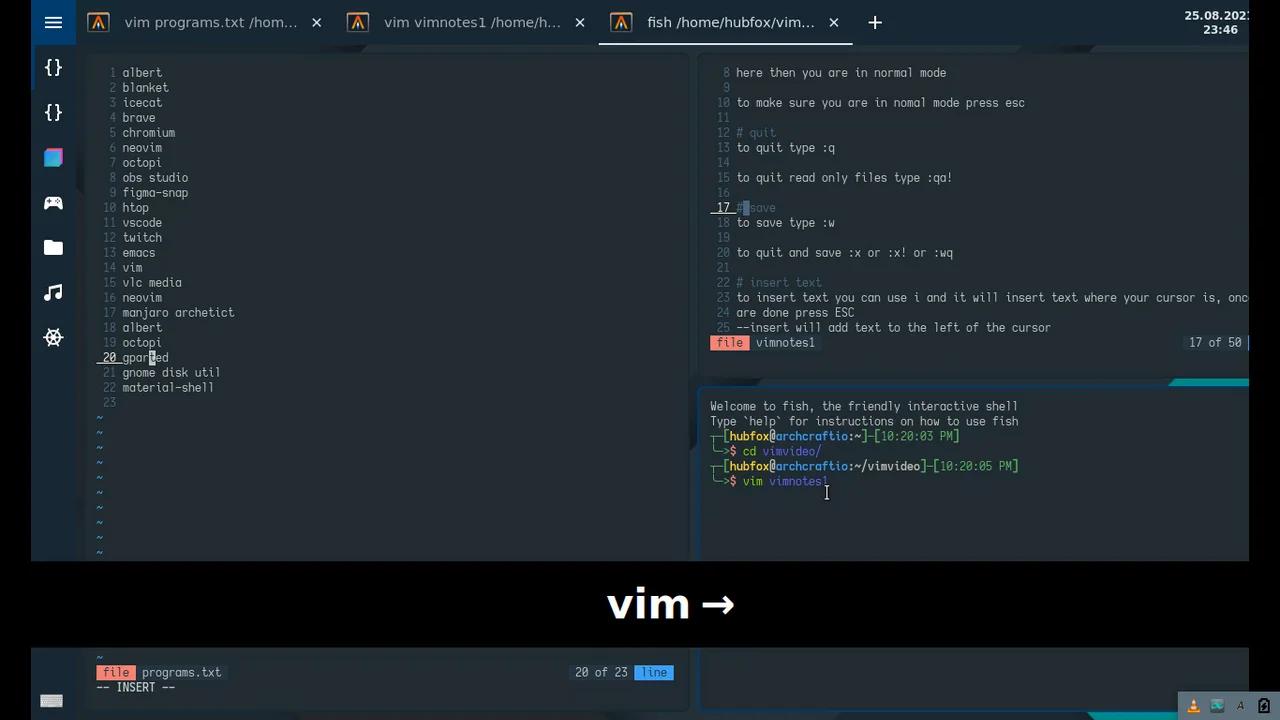 Vim Basics: Movement, Insert, Delete, Exit