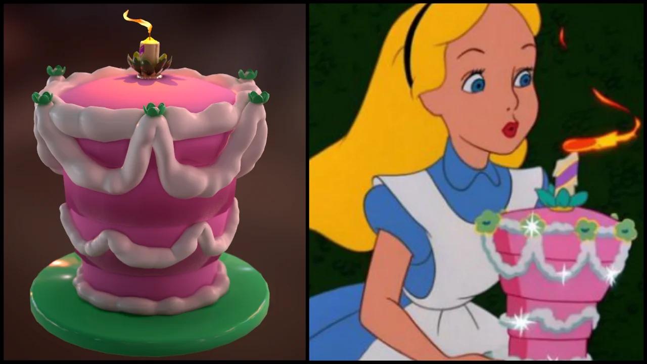 Alice in Wonderland Eat Me Cake Timelapse