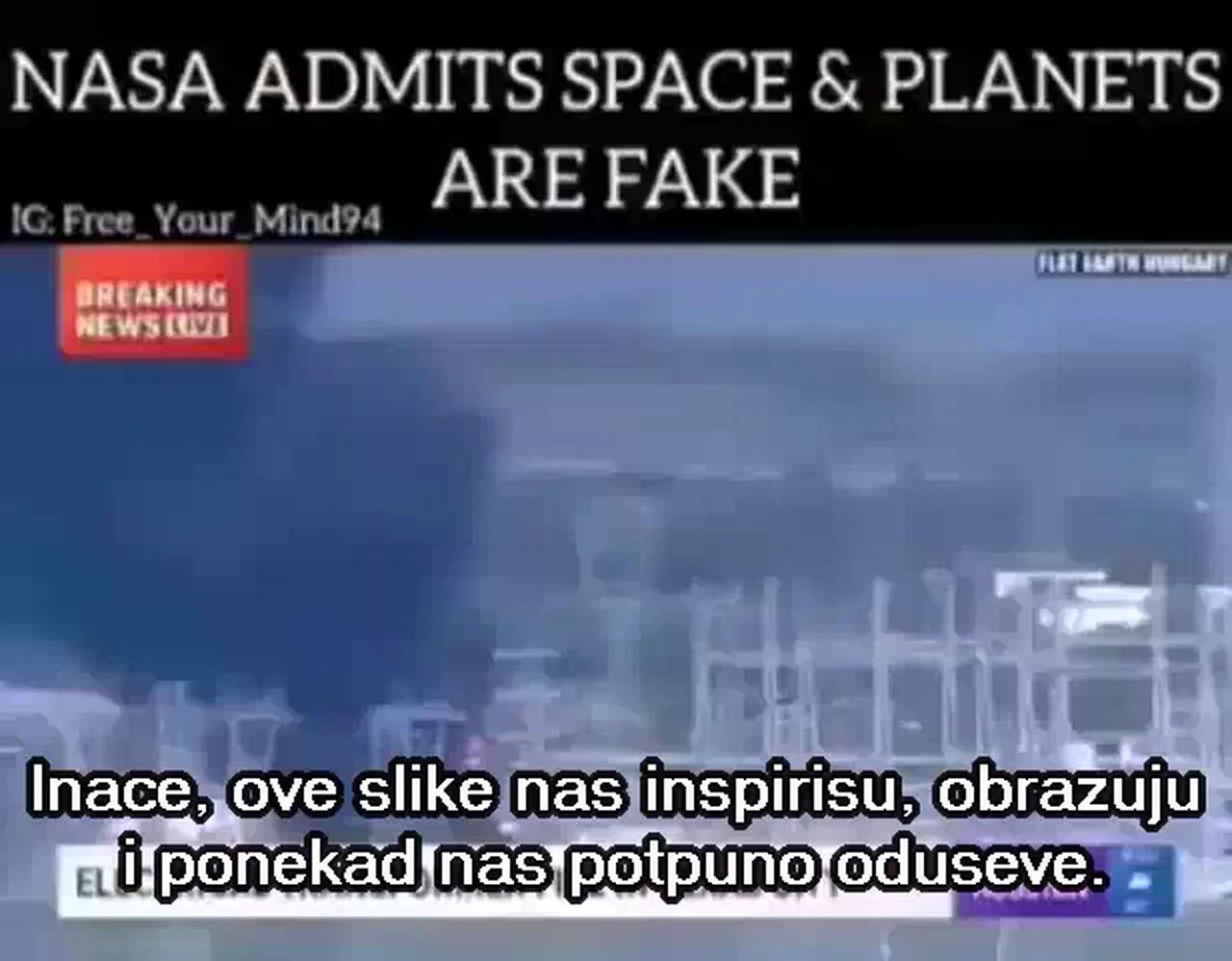 NASA PRIZNAJE DA SU KOSMOS I PLANETE LAZIRANI