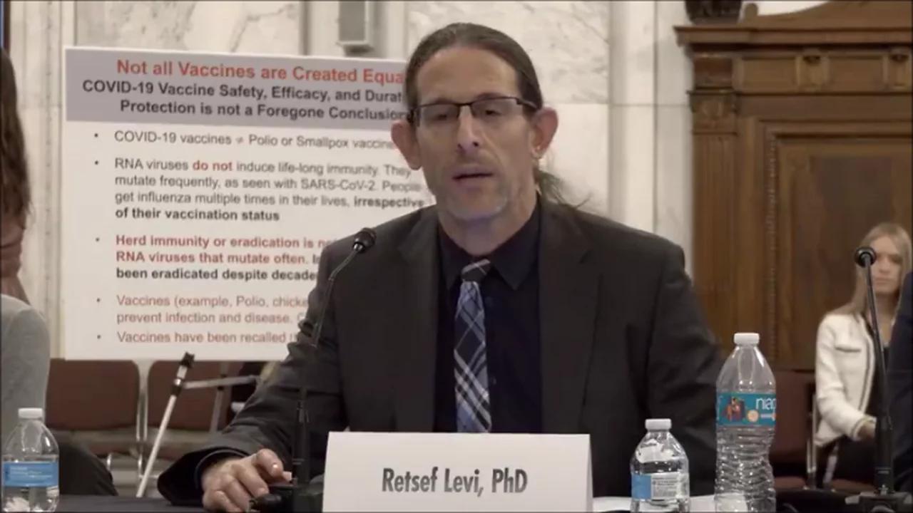 Dr. Retsef Levi Testimony - Pfizer Trial Results Seriously Flawed