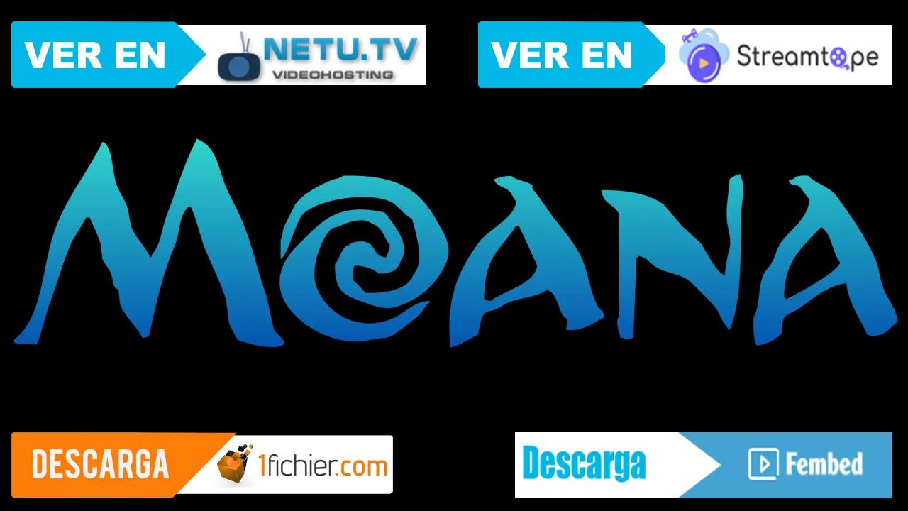 pelicula moana 2016 completa en español latino