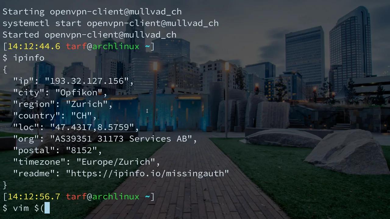 Some Scripts I Made (VPN and IPinfo)