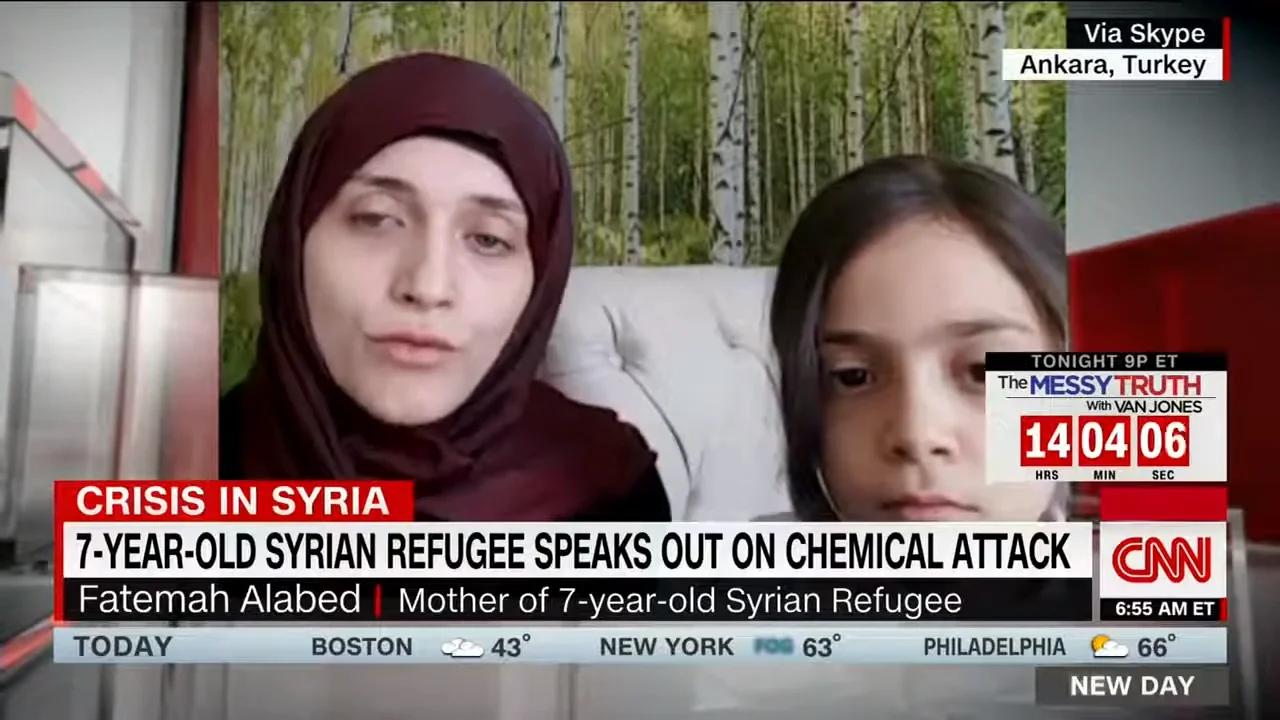 CNN Fake News - "Bana Alabed's Interview On Syrian Attack"