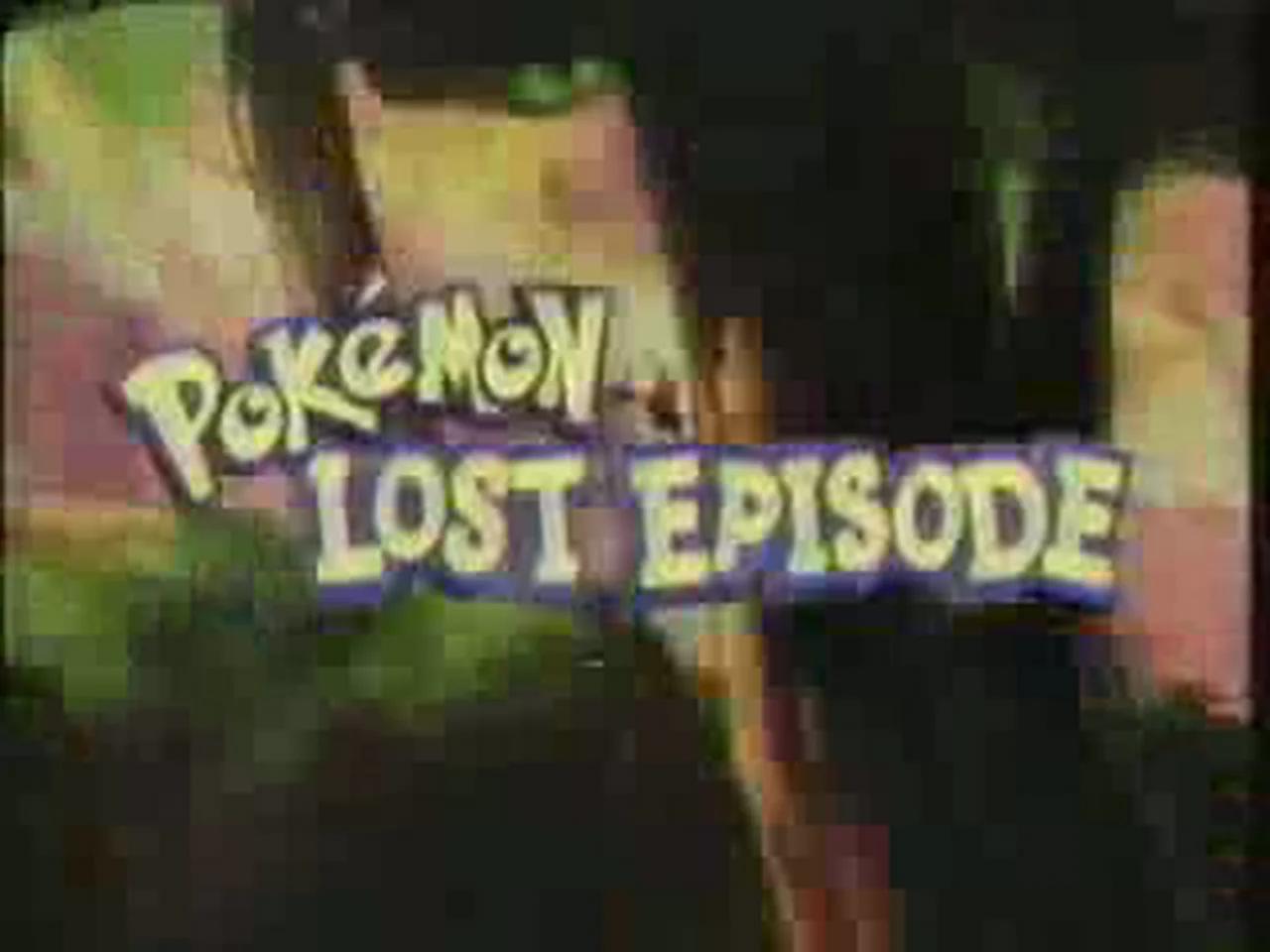 Pokemon Lost Episode VHS version ORIGINAL
