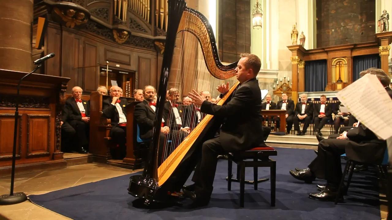 Dylan Cernyw, Internationally renowned harpist.